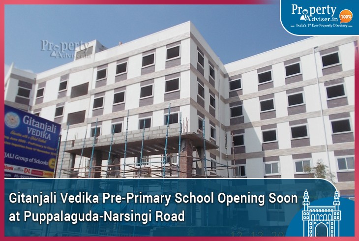 Gitanjali Vedika Pre Primary Opening Soon in Puppalaguda, Narsingi Road