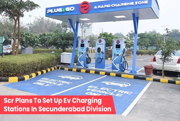 SCR Plans to Set Up EV Charging Stations in Secunderabad