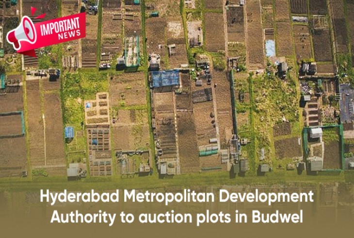 HMDA To E-Auction of 14 Prime Plots in Budwel on 10th Aug