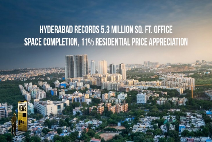 Hyderabad Office Space & Residential Properties Sets Records!