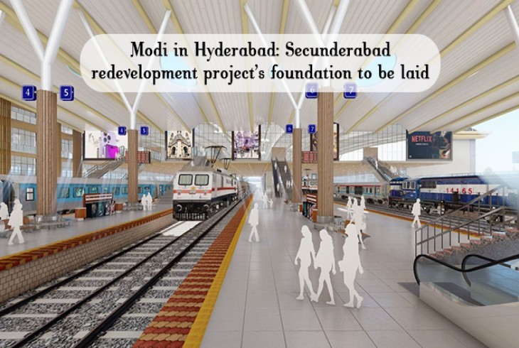 PM Modi Lays Foundation of Secunderabad Redevelopment Project