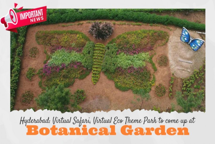 Virtual safari and Eco Theme Park at the Botanical Garden