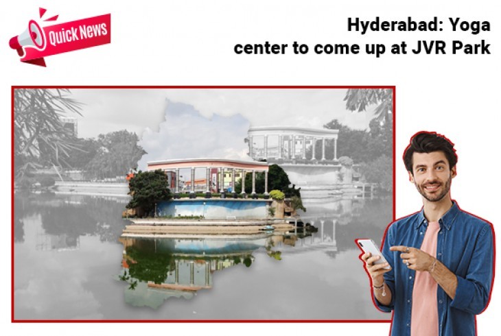 A new yoga center is set to be established at JVR Park in Hyderabad.