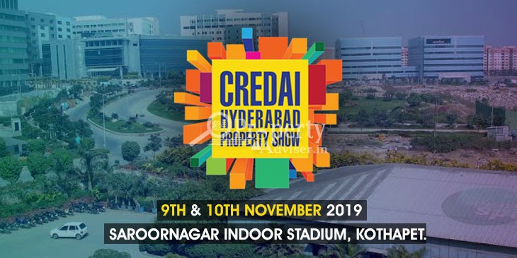 Credai hyderabad property show - 9 Nov 2019-10 Nov 2019
