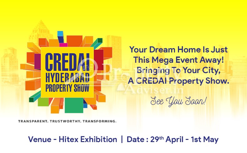 Credai property show hyderabad 11th edition - 29 Apr 2022-1 May 2022